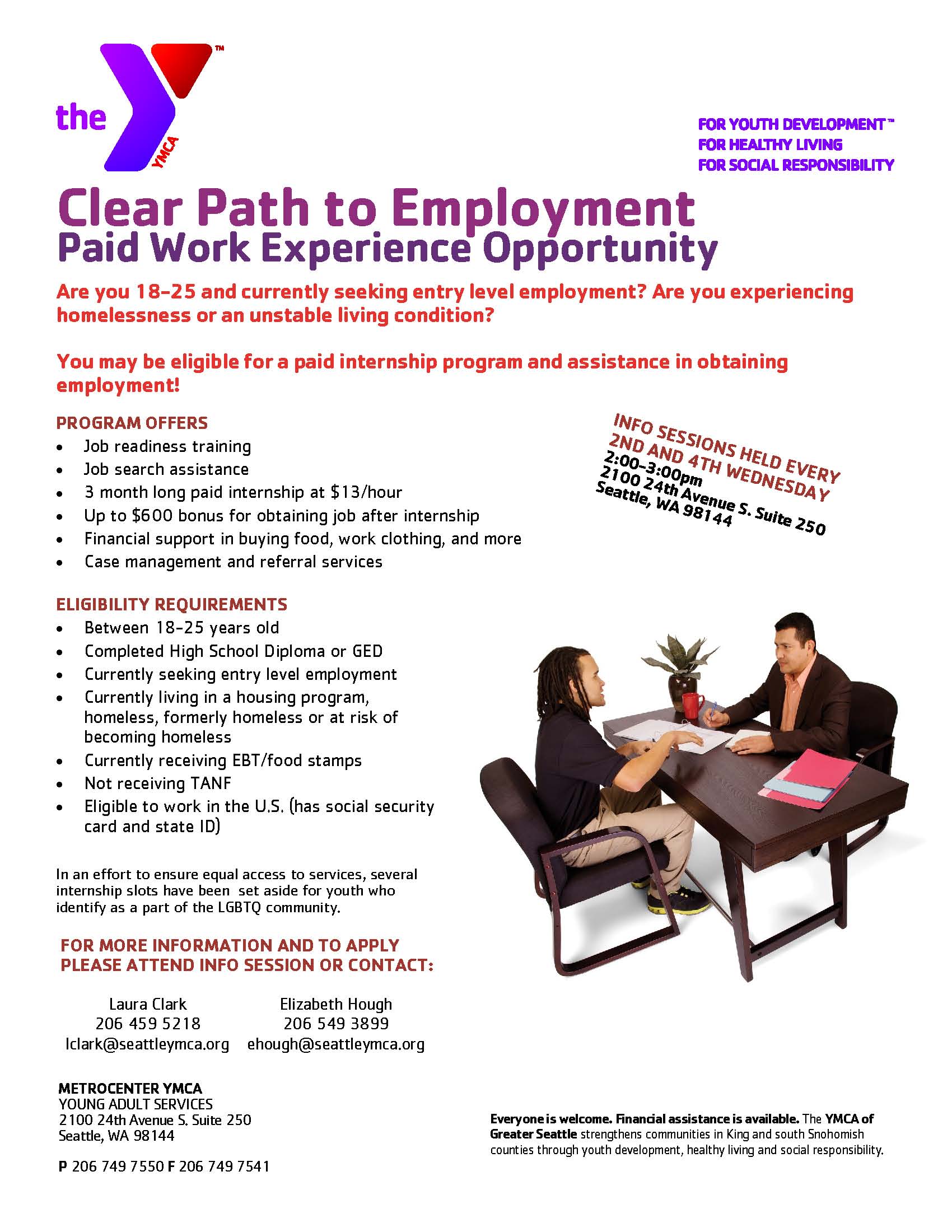 Job Opportunities 3/1/16 - Solid Ground